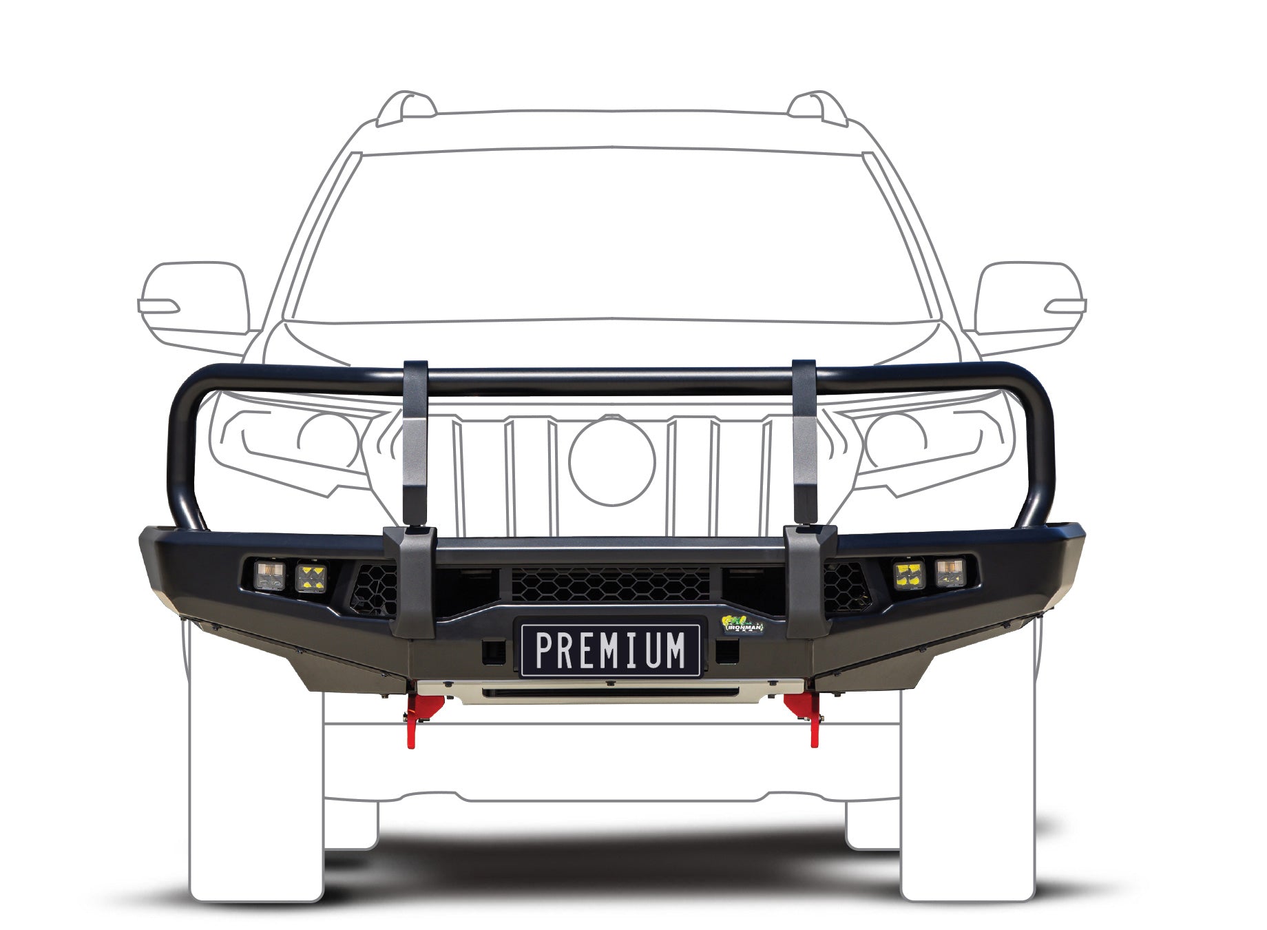 Premium Bull Bar – Bars N Racks