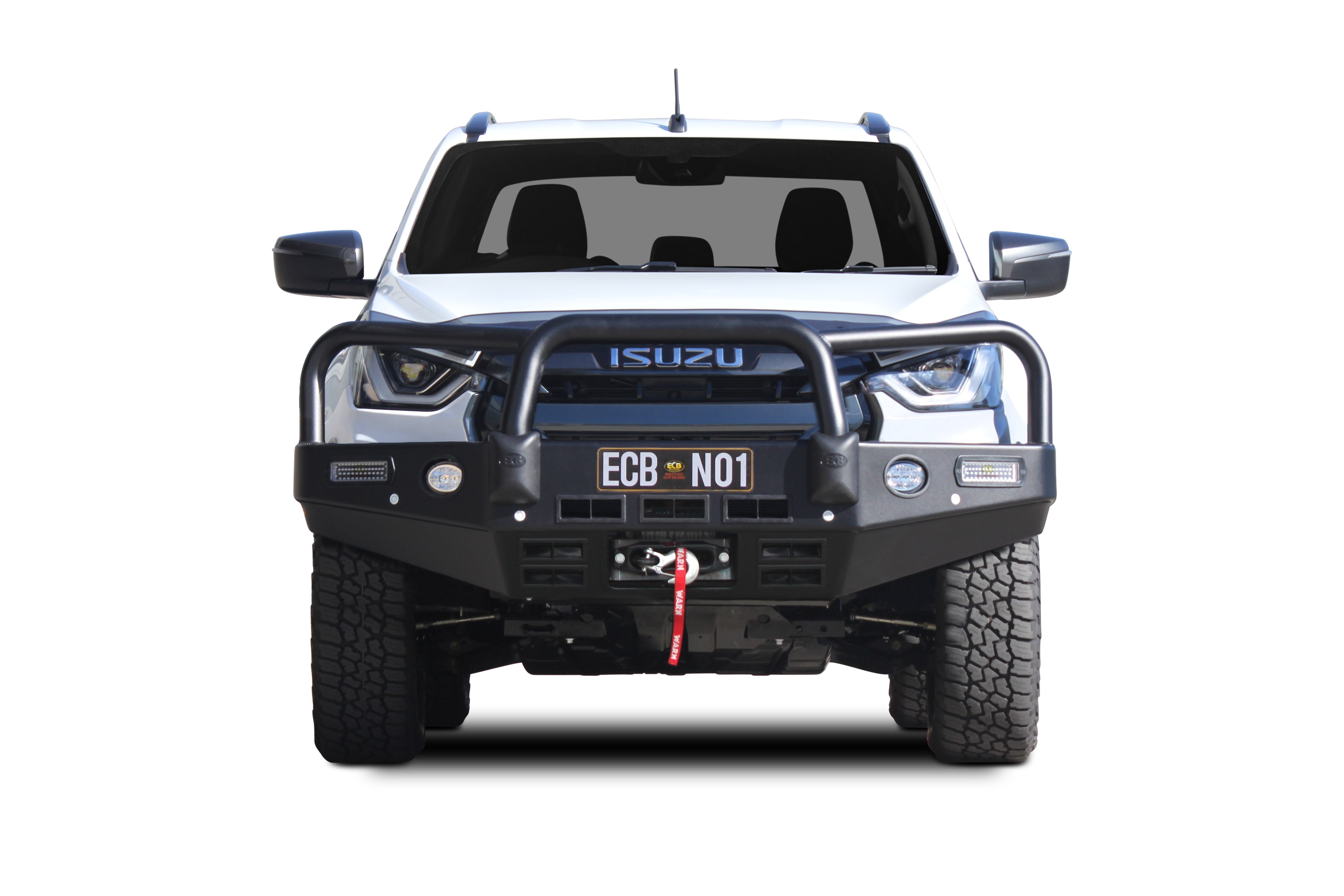 (EAIZ79SYB) ISUZU D-MAX X-TERRAIN Winch Bullbar (07/20 to ) – Bars N Racks